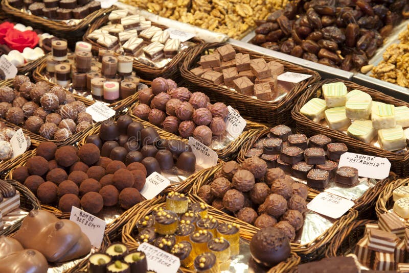Chocolate store stock image. Image of multi, food, candy - 27199827