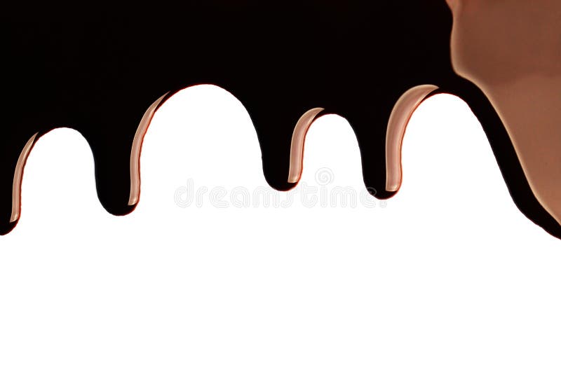 Chocolate streams stock image. Image of brown, chocolate - 52405347