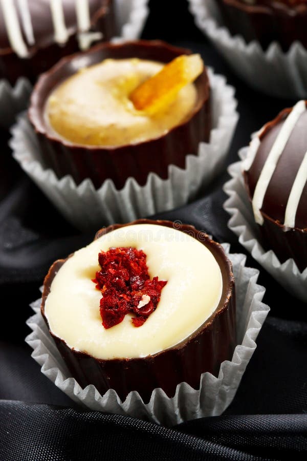 Chocolate sweets stock image. Image of christmas, brown - 16563235