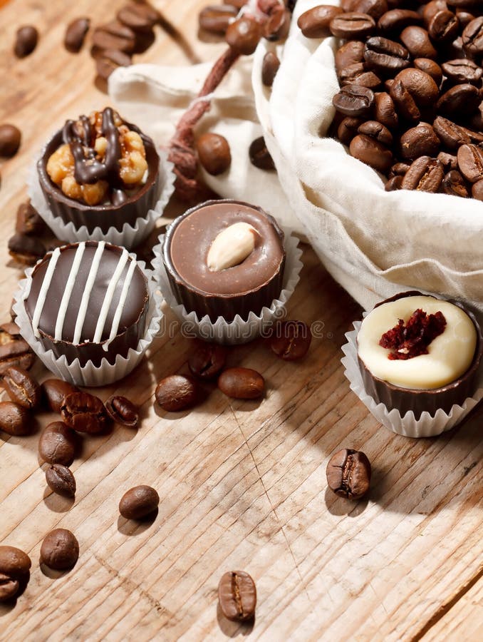 Chocolate sweets stock image. Image of confectionery - 16675349