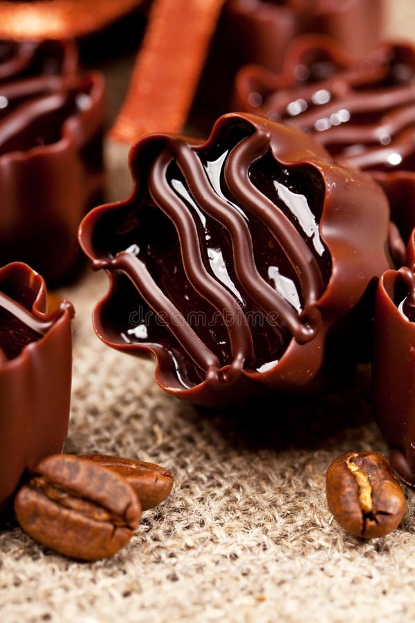 Chocolate sweets stock image. Image of dessert, culinary - 27451719