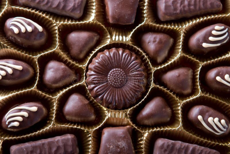 Chocolate sweets stock photo. Image of brown, backgrounds - 5829114