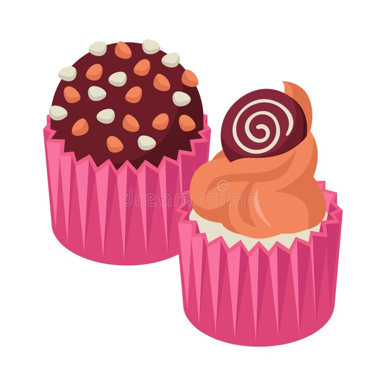 Chocolate Sweets Icon stock illustration. Illustration of decorative ...