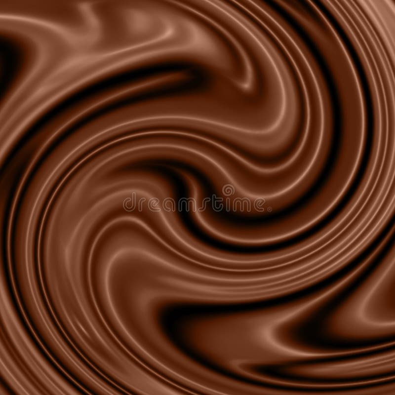 Chocolate Swirl stock illustration. Illustration of black - 34491715