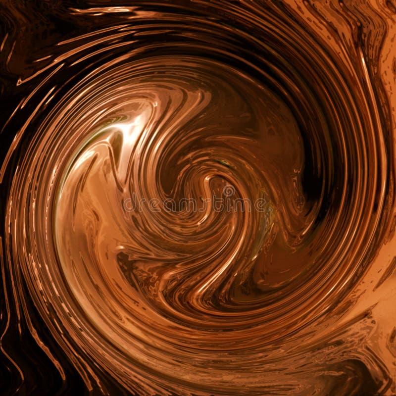 Chocolate swirl stock illustration. Illustration of icing - 13207883