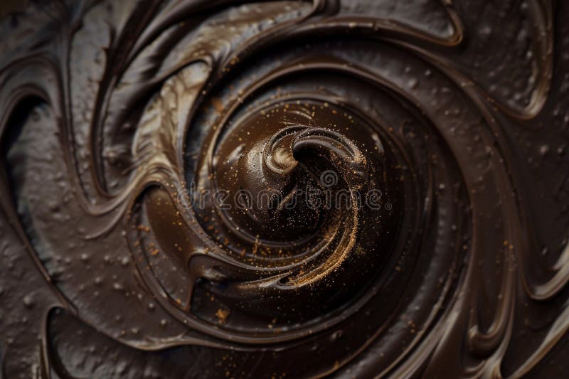 Chocolate Swirl stock illustration. Illustration of closeup - 341634426