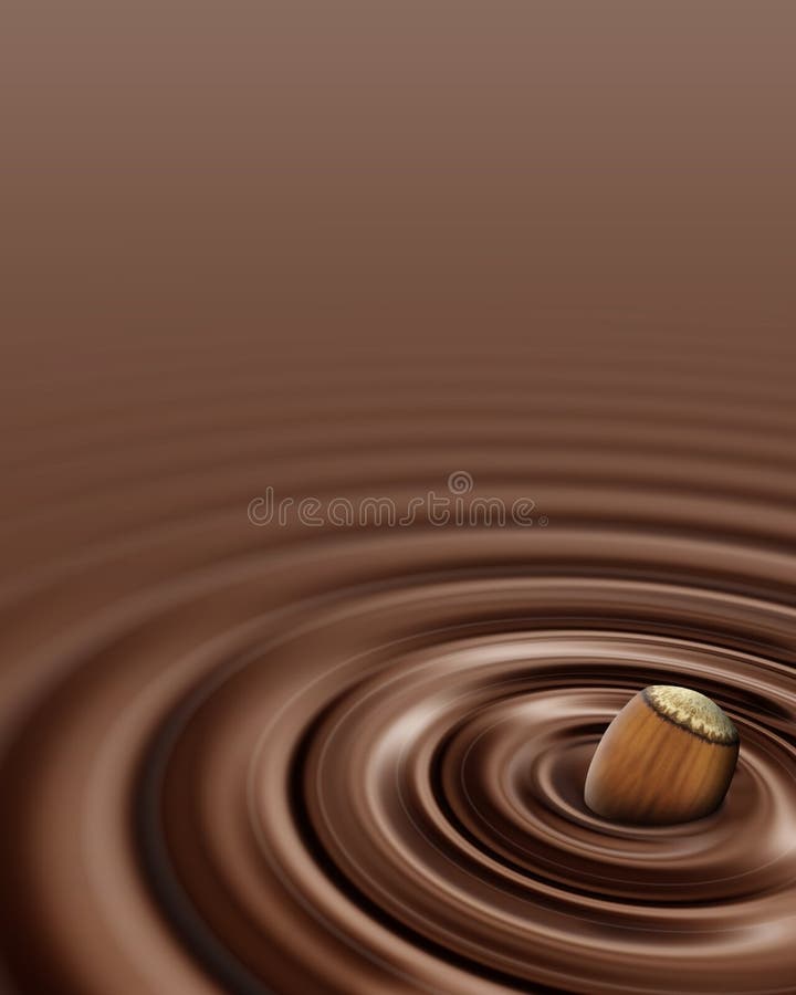 Splash, a Stream of Chocolate. 3d Illustration, 3d Rendering Stock ...