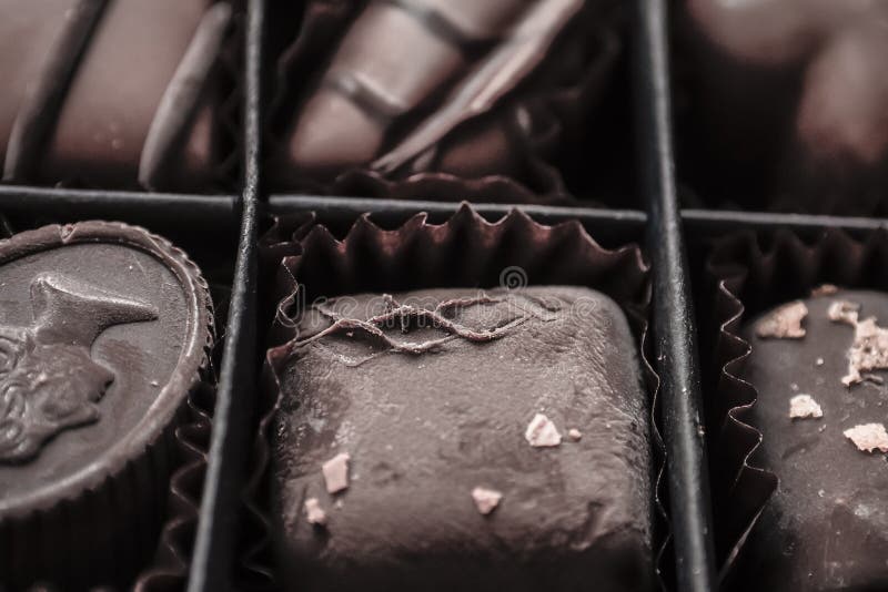 Chocolate Tablet Candy Background Stock Image - Image of praline ...