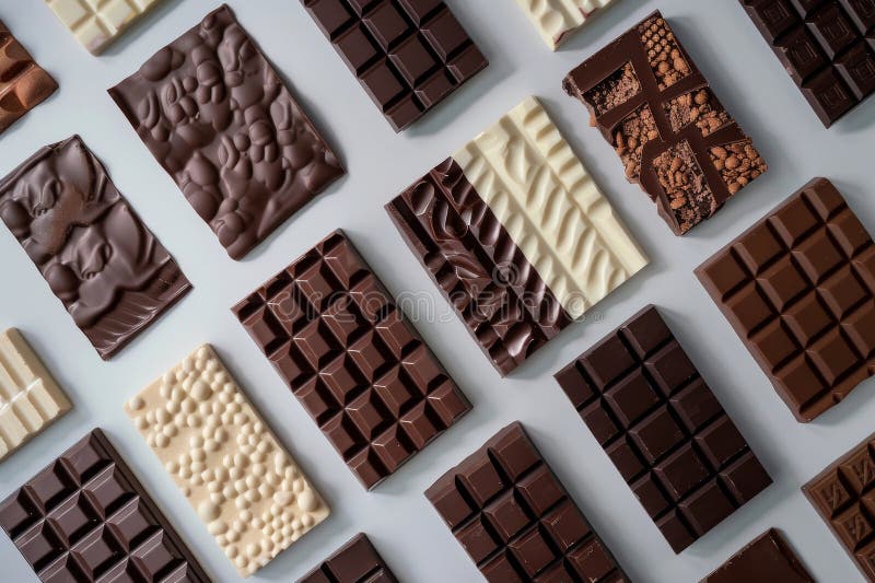 Chocolate Tetris Delight stock illustration. Illustration of treats ...