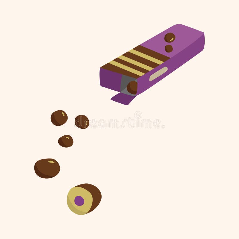 Chocolate Theme Elements Vector,eps Stock Vector - Illustration of ...