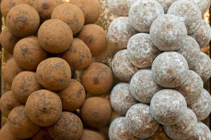 Truffle display case stock photo. Image of display, asheville - 72804546