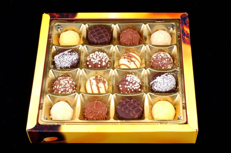 Chocolate Box stock image. Image of australian, dark, snacks - 412903