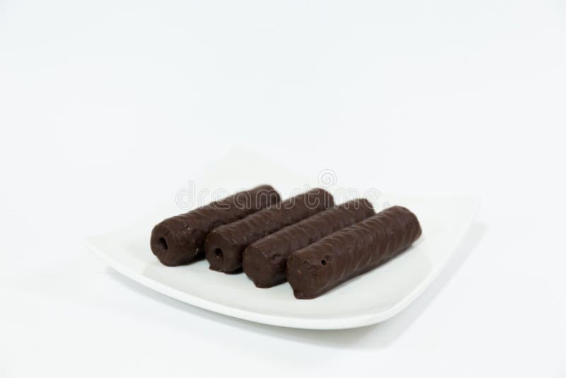 Chocolate stock image. Image of eating, cookies, biscuit - 85489245