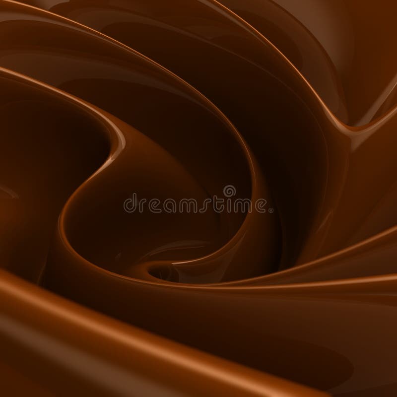 Chocolate vortex stock photo. Image of abstraction, vortex - 60516814