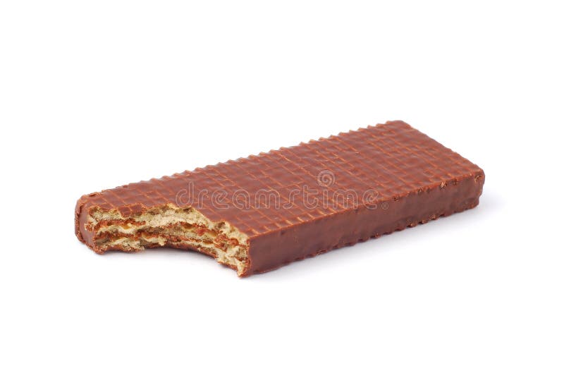 Chocolate wafer stock photo. Image of crunchy, coated - 20168016
