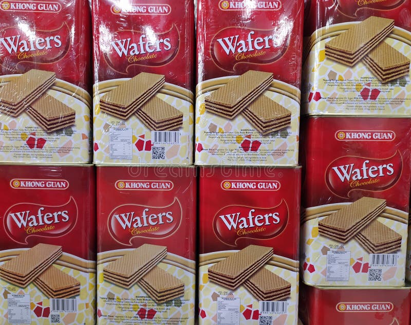Chocolate Wafer Snacks editorial image. Image of brand - 216565005