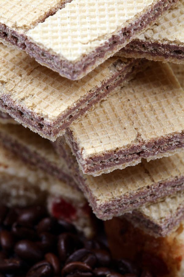 Chocolate wafers stock image. Image of sugary, tasty - 18015047