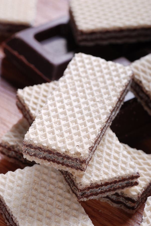 Chocolate wafers stock photo. Image of pastry, shadow - 24330388
