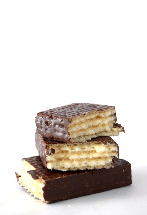 Chocolate waffer stock image. Image of detail, filling - 46956169