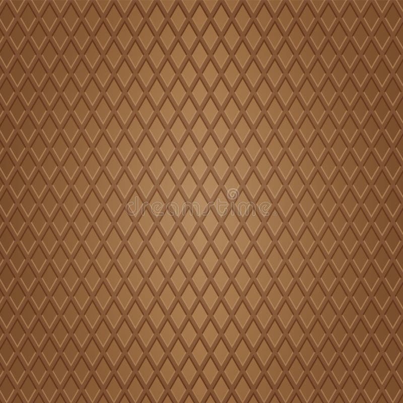 Chocolate Waffle Texture. Vector Background Stock Vector - Illustration ...