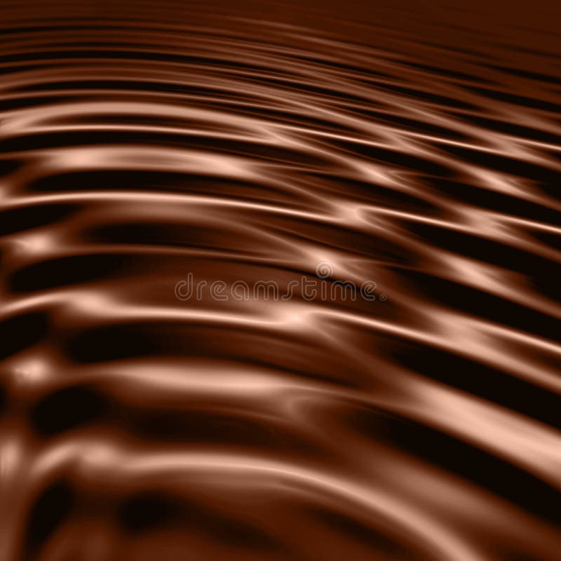 Chocolate waves stock illustration. Illustration of smooth - 12954216