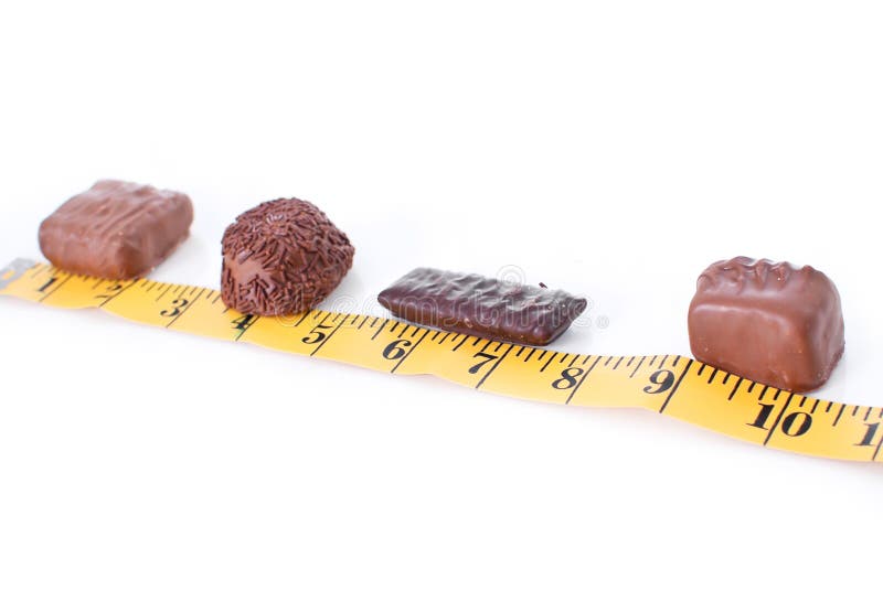 Chocolate Weight Gain stock image. Image of slimming - 23264727