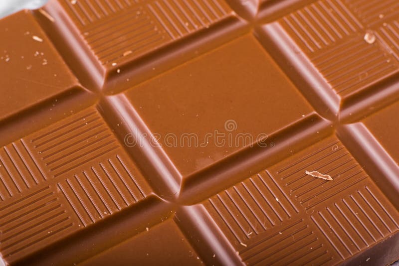 Chocolate on White Background Stock Image - Image of background, copy ...