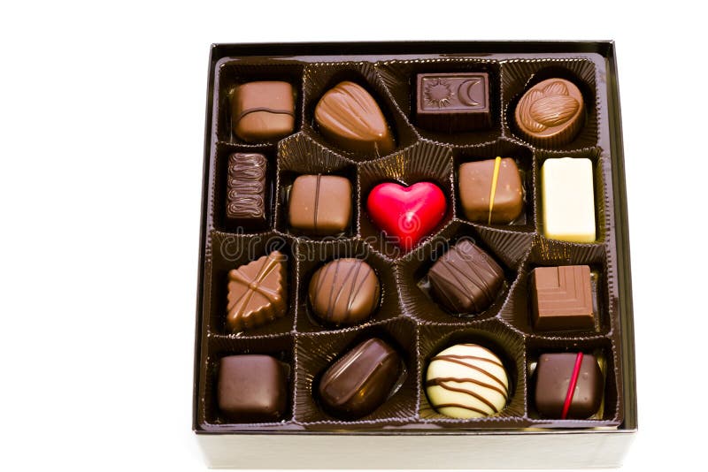 Chocolates stock image. Image of square, gift, present - 29216259