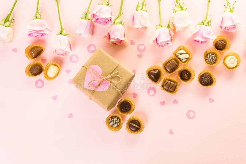 Chocolates stock photo. Image of fancy, candy, round - 33928752