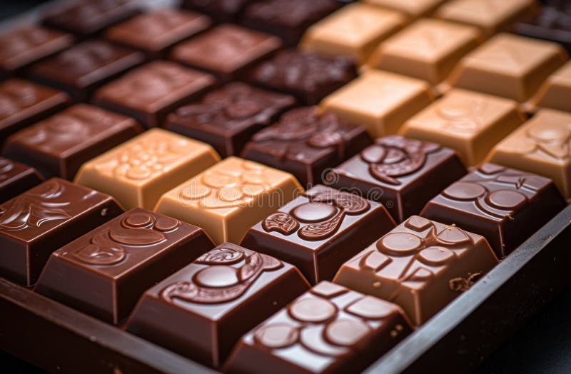Chocolates of Different Shapes and Sizes in Different Shapes and Sizes ...