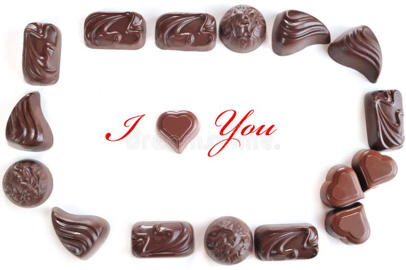 Chocolates sabrosos imagen de archivo. Imagen de sabrosos - 22923507