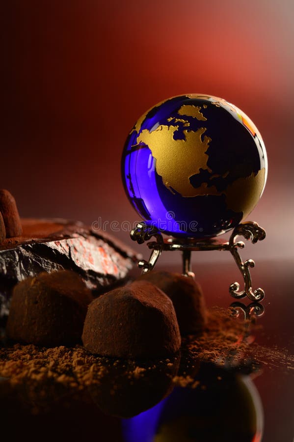 Chocolates of the World stock image. Image of confectionery - 207271101
