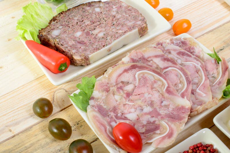 Choice of cold cuts stock image. Image of plate, closeup - 42363347