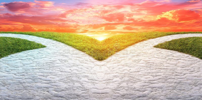 Choice is Conceptualized As a Crossroads that Splits into Two Distinct ...