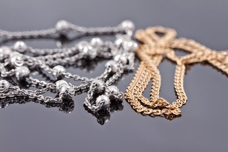 Choice of : gold or silver stock image. Image of golden - 58654835