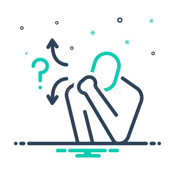 Mix Icon for Choice, Alternate and Direction Stock Vector ...