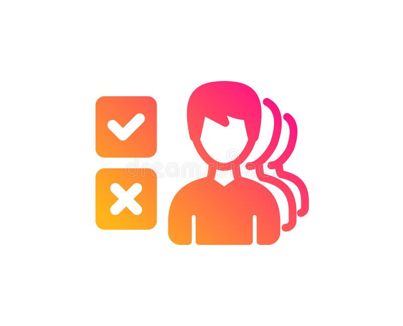 Choice Icon. Select Answer Sign. Vector Stock Vector - Illustration of ...