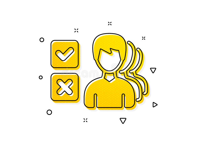 Choice Icon. Select Answer Sign. Vector Stock Vector - Illustration of ...