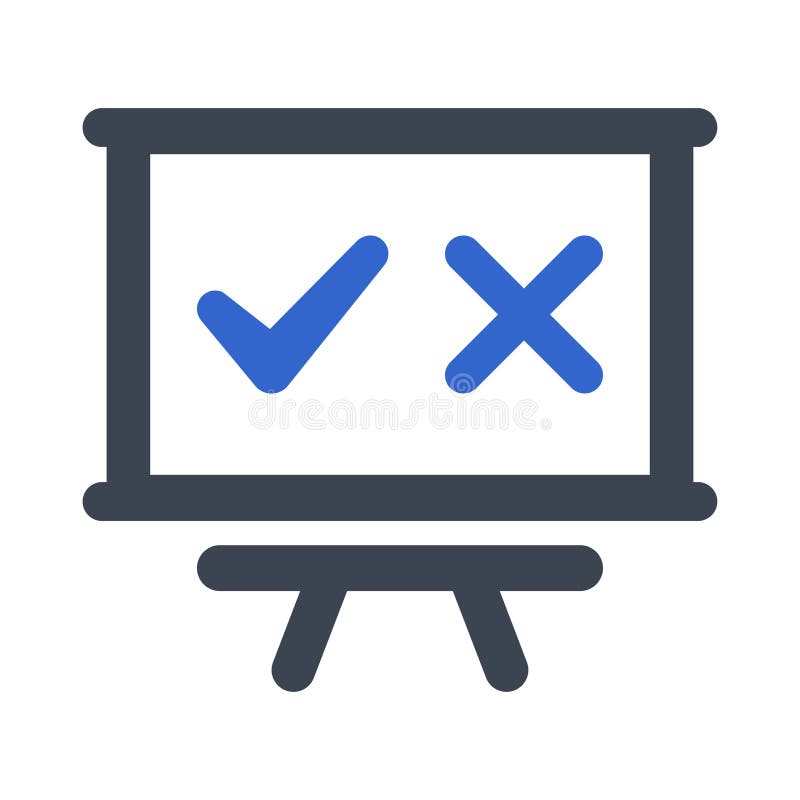 Choice task icon stock vector. Illustration of vector - 270877370