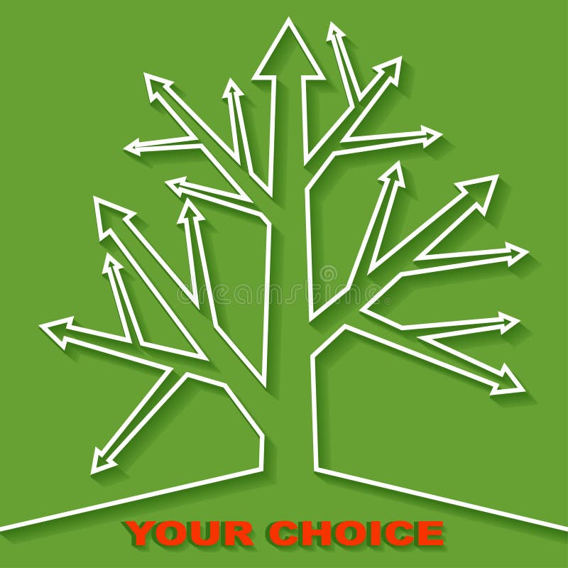 Choice stock vector. Illustration of achievement, false - 50169807