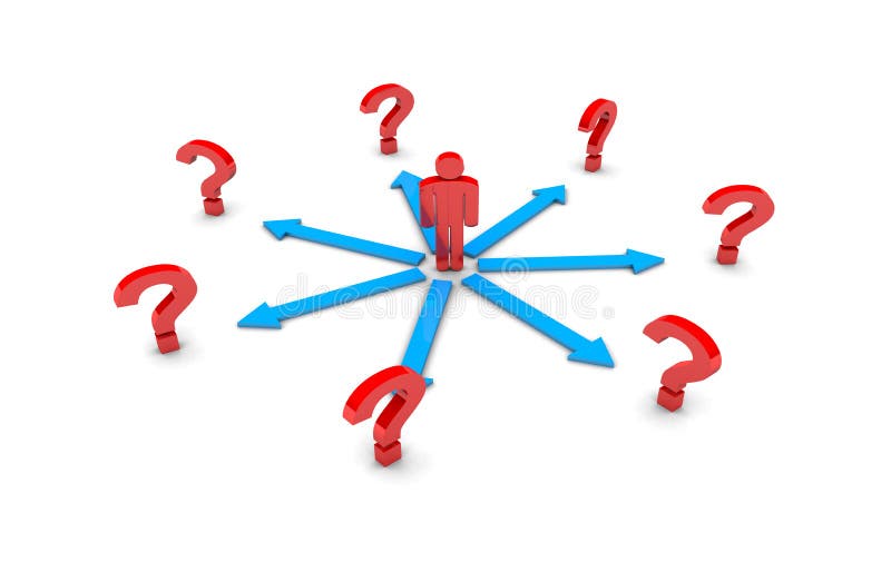 Choices Concept stock illustration. Illustration of arrow - 12850450