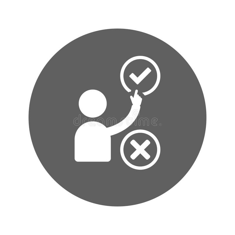 Choices, Decision, Decision Making Icon. Gray Vector Graphics Stock ...