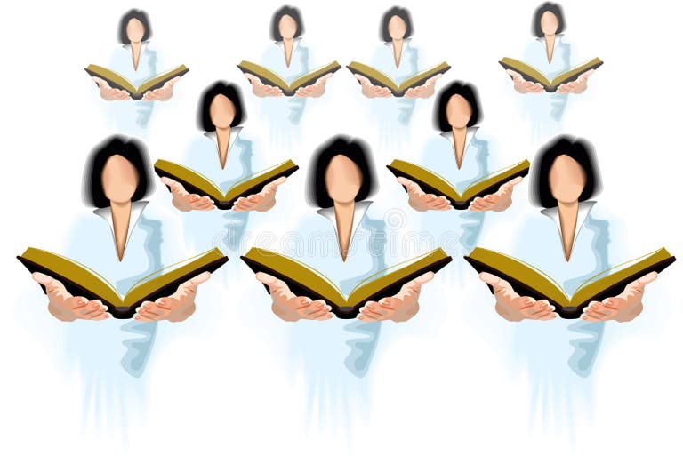 Choir Drawing Stock Illustrations – 1,209 Choir Drawing Stock ...