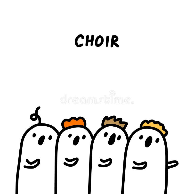 Cartoon Choir Stock Illustrations – 2,705 Cartoon Choir Stock ...