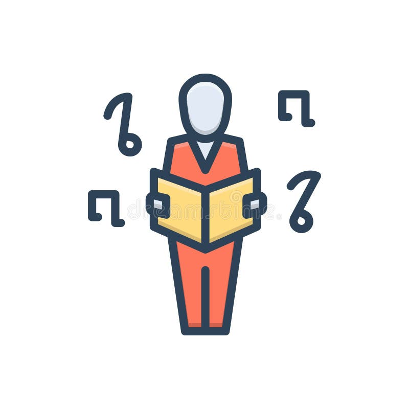 Color Illustration Icon for Choir, Singer and Concert Stock Vector ...