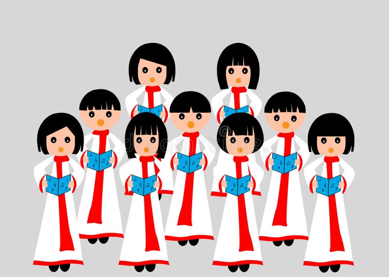 Singing Drawing Stock Illustrations – 13,150 Singing Drawing Stock ...