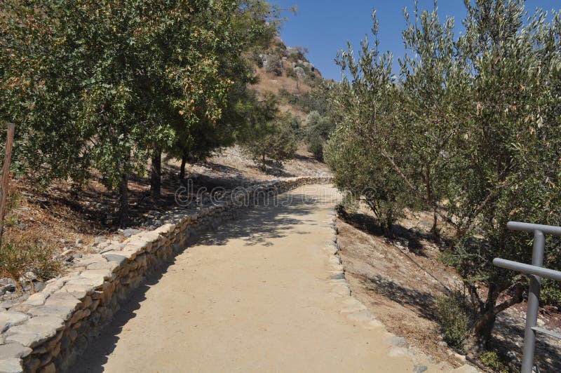 Choirokoitia. the Neolithic Settlement of Choirokoitia Stock Photo ...