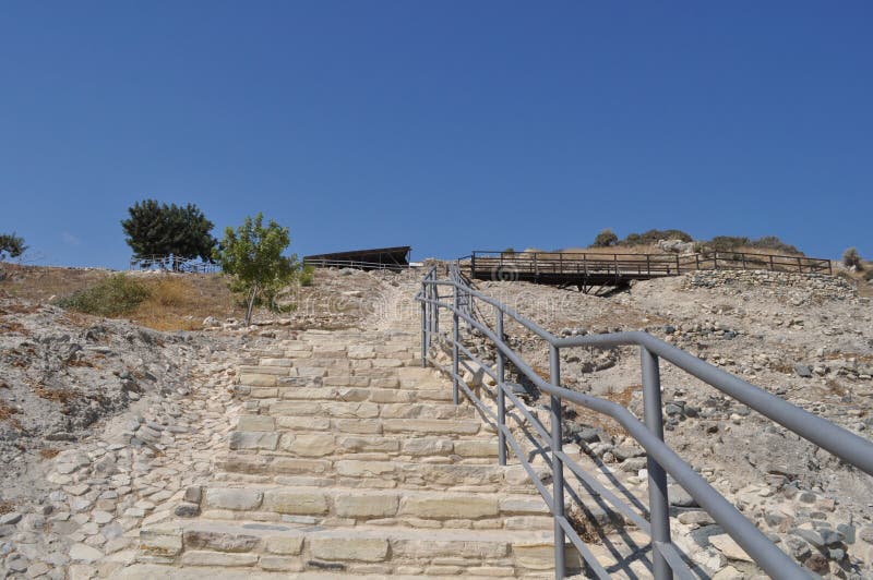 Choirokoitia. the Neolithic Settlement of Choirokoitia Stock Image ...
