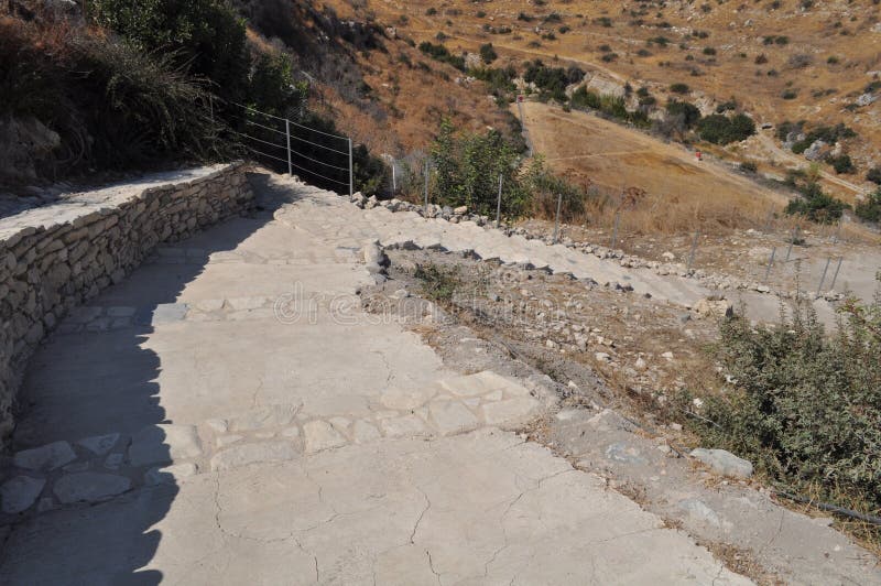 Choirokoitia. the Neolithic Settlement of Choirokoitia Stock Image ...