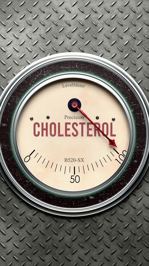 Cholesterol that is Hitting a Full Scale, Showing a Very High Level of ...